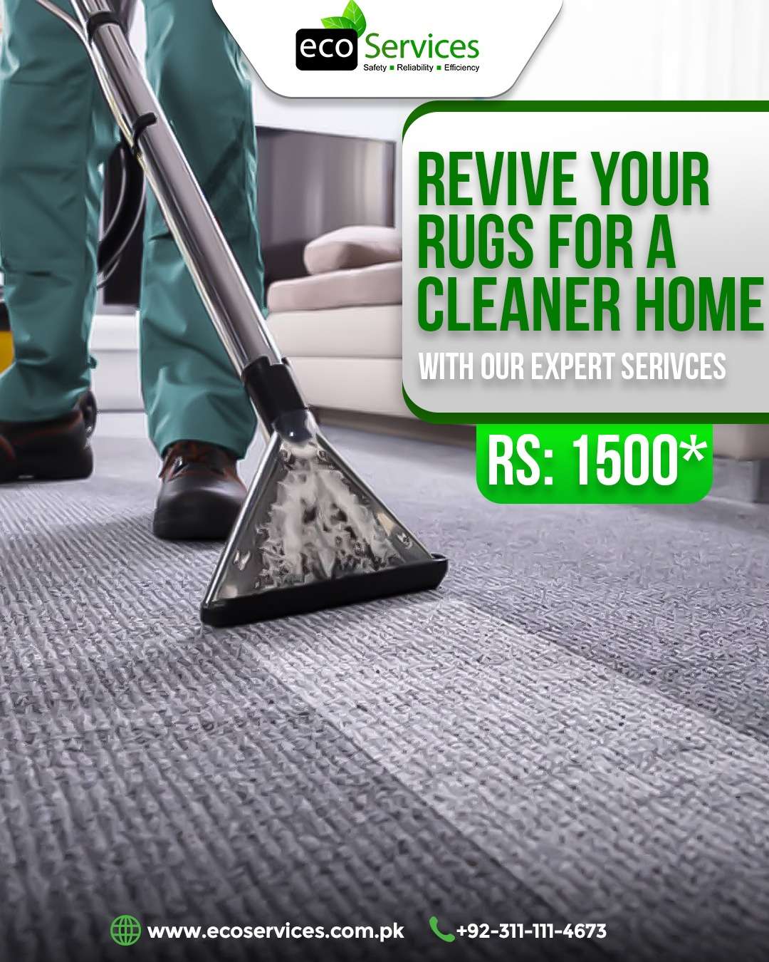 Rug Cleaning (Onspot) - ECO Services